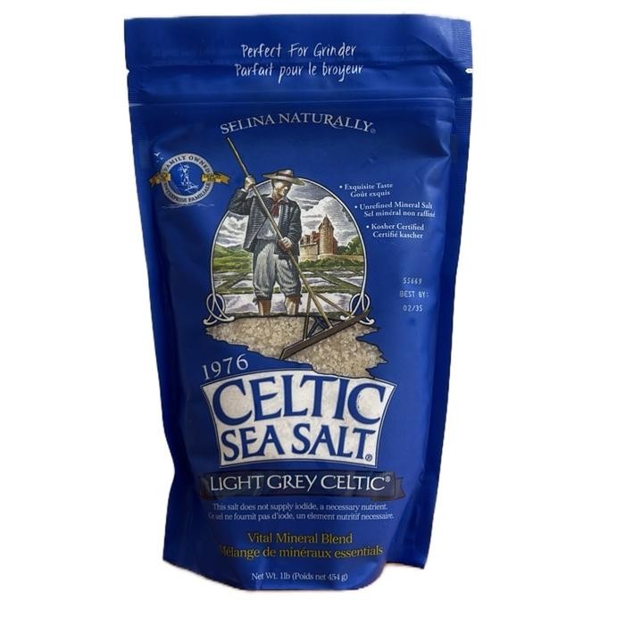 Jual Selina Naturally Celtic Sea Salt Light Grey Celtic 454g Laut Red ...
