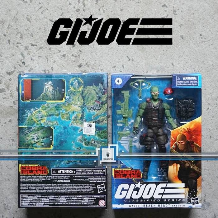 Jual Gi Joe Classified Series Beach Head Gijoe Cobra Island - Hasbro ...