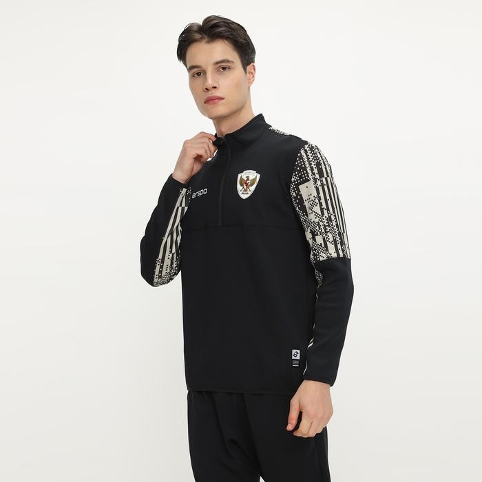 Jual RYBV Erspo Timnas Midlayer Jacket Black | Shopee Indonesia