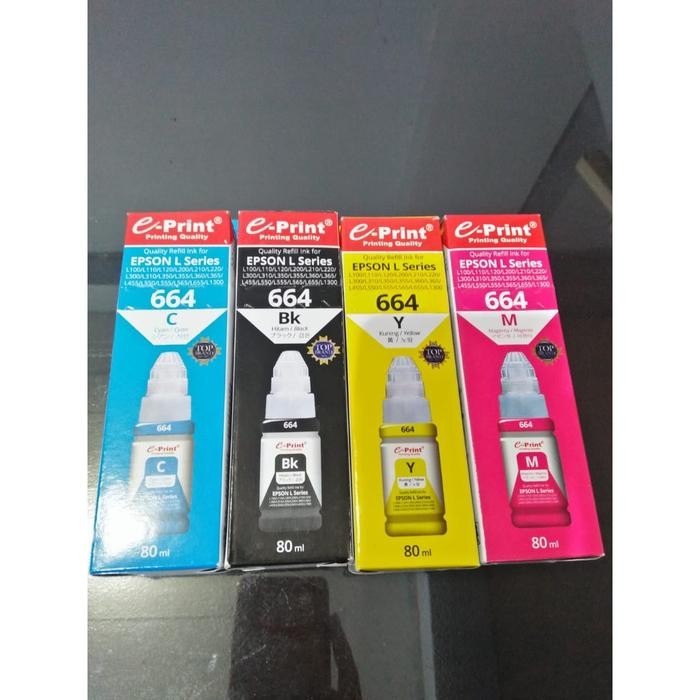 Jual X689 E-Print - Tinta Epson Bulk Ink L Series 80Ml Tinta Printer ...