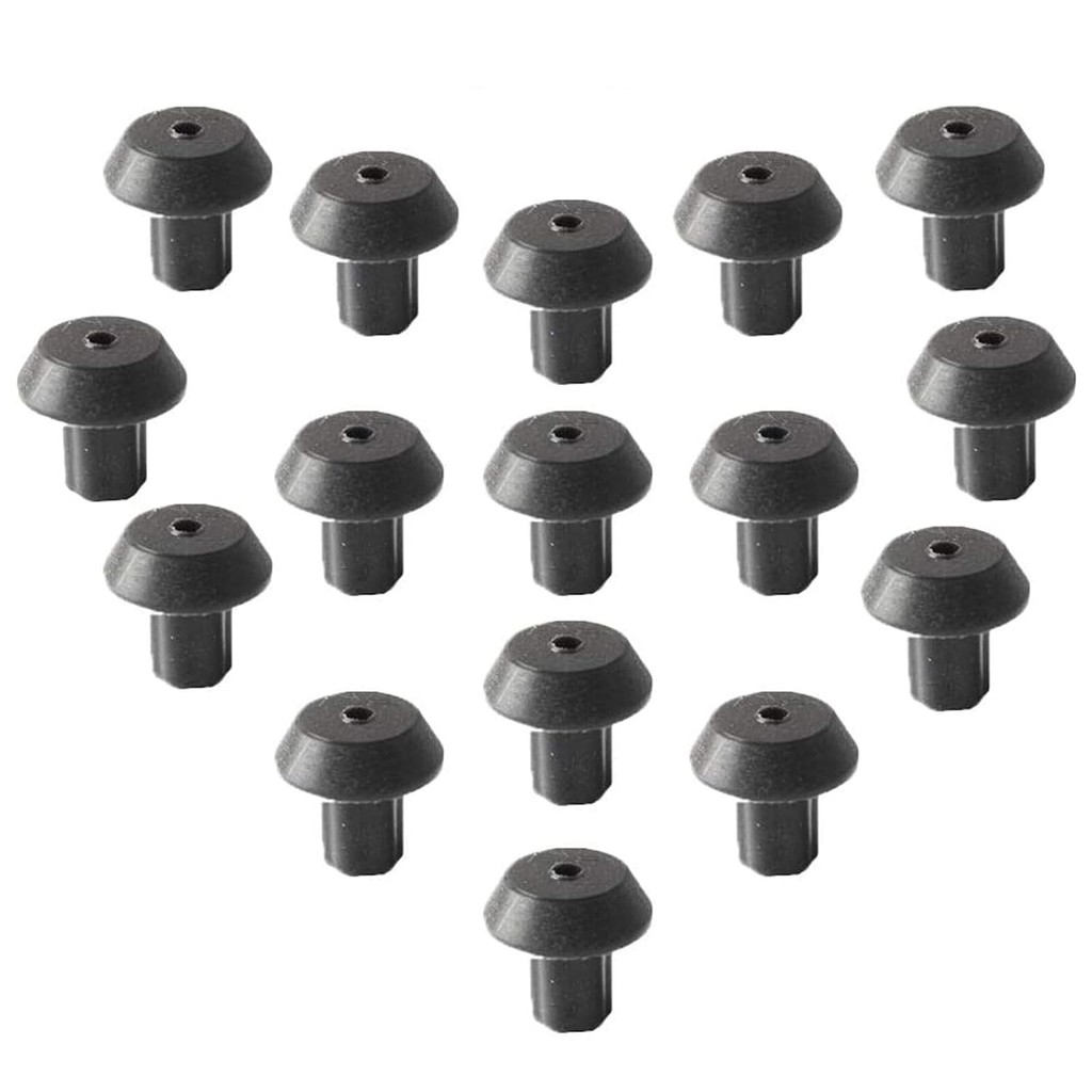 Jual IMPORT 16PCS RUBBER GRATE FEET RUBBER FOOT GAS RANGE BURNER GRATE ...