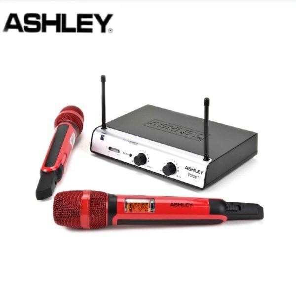 Jual Mic Wireless Ashley Voice 1 Handheld Original | Shopee Indonesia