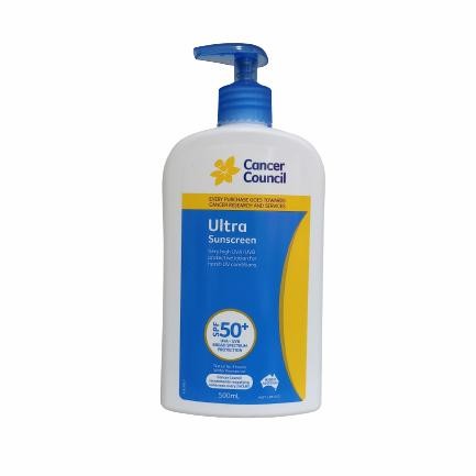 Jual Cancer Council Ultra Sunscreen Spf 50+ 500Ml | Shopee Indonesia