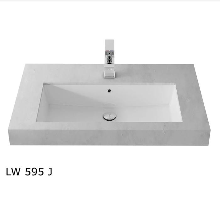 Jual BODY WASHTAFEL TANAM TOTO LW595J / WASTAFEL UNDERMOUNT TOTO LW 595 ...