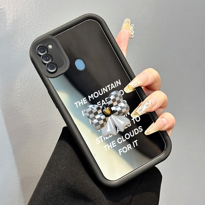 Jual Casing Hp Untuk Samsung Galaxy A11 M11 Case hitam putih Dasi kupu ...