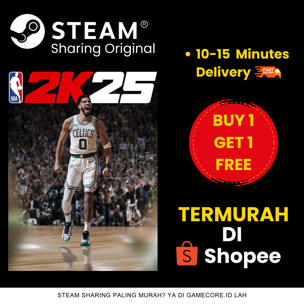 Jual NBA 2K25 Jayson Tatum Edition PC ORIGINAL | Shopee Indonesia