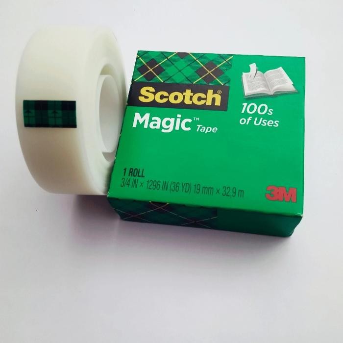 Jual Pilihan- 3M Scotch Magic Tape Refill Roll | Shopee Indonesia