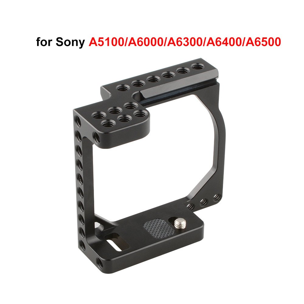 Jual Camvate Dslr Camera Cage Rig With Quick Release Nato Safety Rail ...