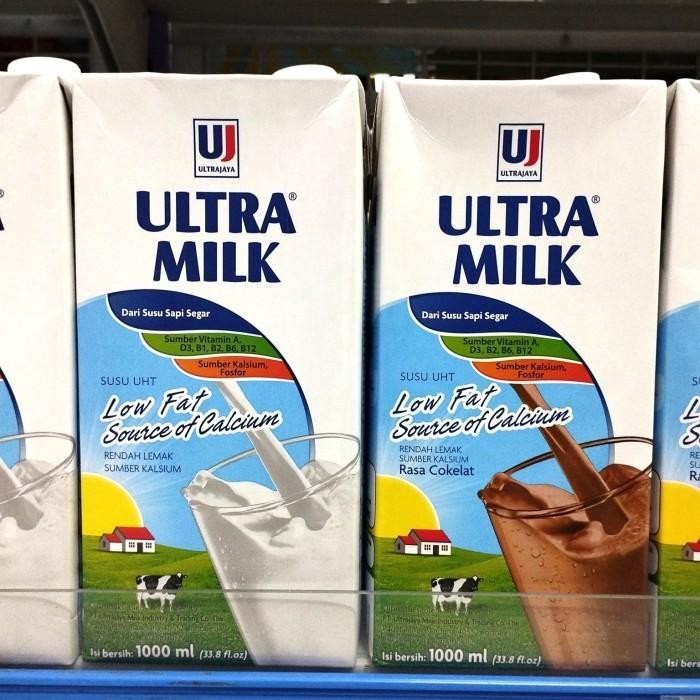 Jual (Expert) Susu Ultra Milk Susu UHT Low Fat 1000ml - Plain | Shopee Indonesia