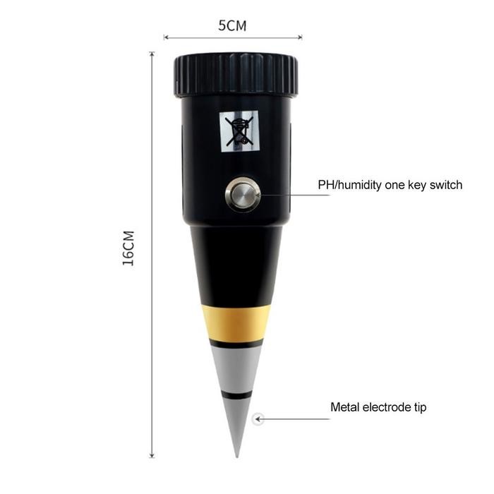 Jual Alat Pengukur Tanah 2 In 1 Pen Type PH Meter Soil Analyzer Tester ...