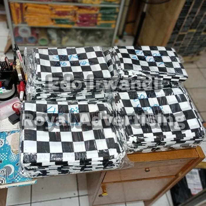 Jual SALE TERBARU BENDERA START BENDERA FINISH BENDERA CATUR 100 CM X ...
