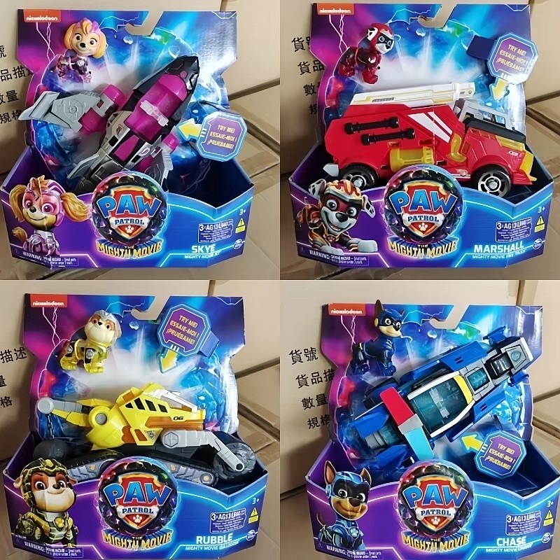 Jual Original Paw Patrol Vehicle Car Ryder Tracker Everest Chase Rex Skye Rocky Marshall Zuma ...