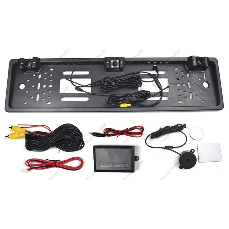 Jual European License Plate Frame Camera Radar European License Plate ...