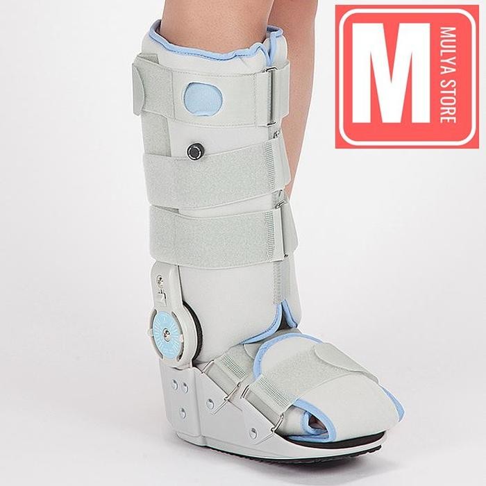 Jual ANKLE WALKER BOOT ROM INFLATABLE BRACE WITH RANGE OF MOTION ...