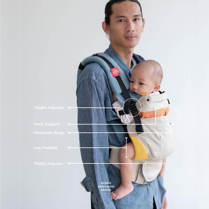 Jual Sunset-Stream Black MEM Shift (Soft Structure Carrier) Gendongan ...