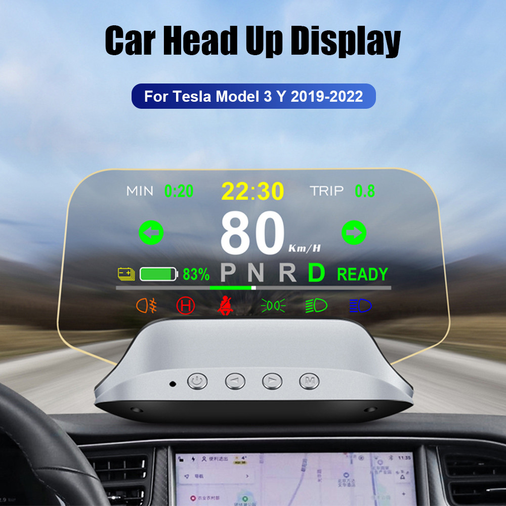 Jual BEST Digital Alarm Set Car Head Up Display Mirror Projector For ...