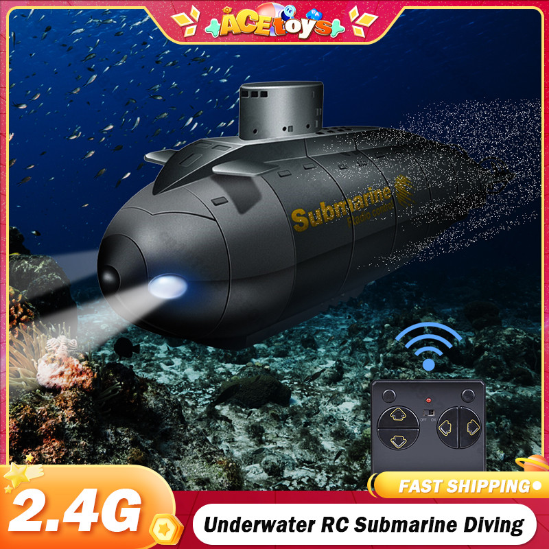 Jual Electric Submarine Boat Underwater Diving Model Mini Playing ...