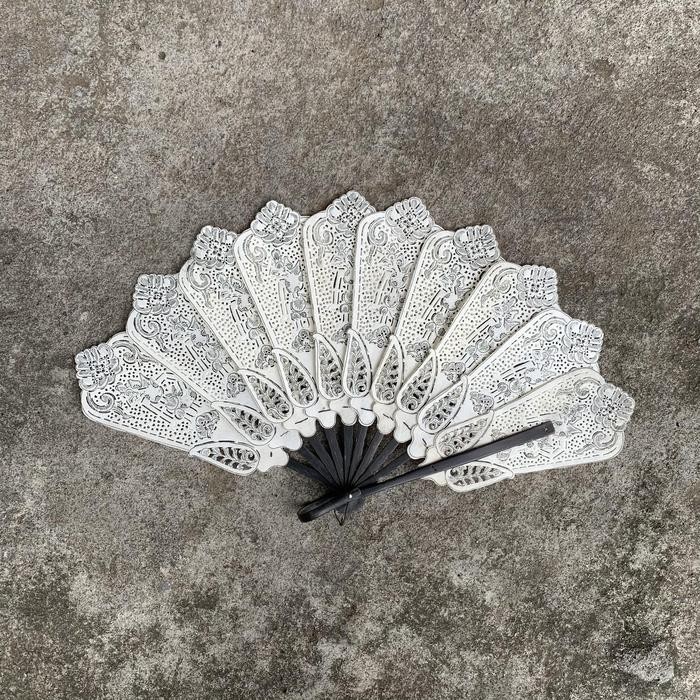 Jual Kipas Lipat Wayang Kulit Cawi (Daun 10 Kecil) | Shopee Indonesia