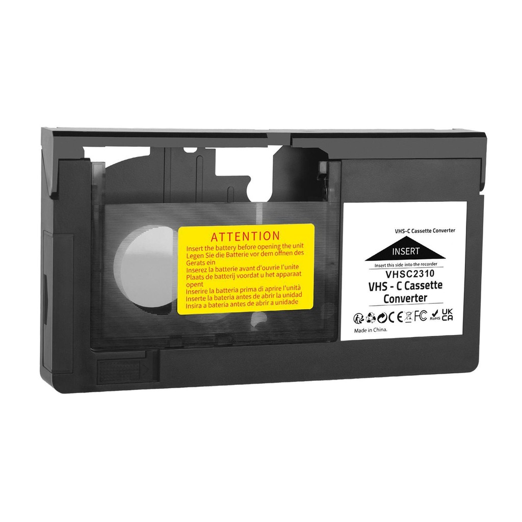 Jual Vhs C Cassette Adapter 12Mm Svhs Svhs-C To Vhs Vhs Tapes Vhs To ...