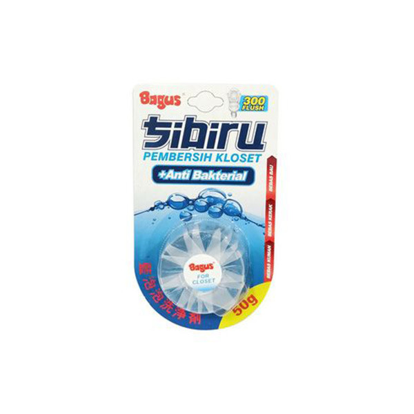 Jual BAGUS SI BIRU PEMB. KLOSET 50 GR | Shopee Indonesia