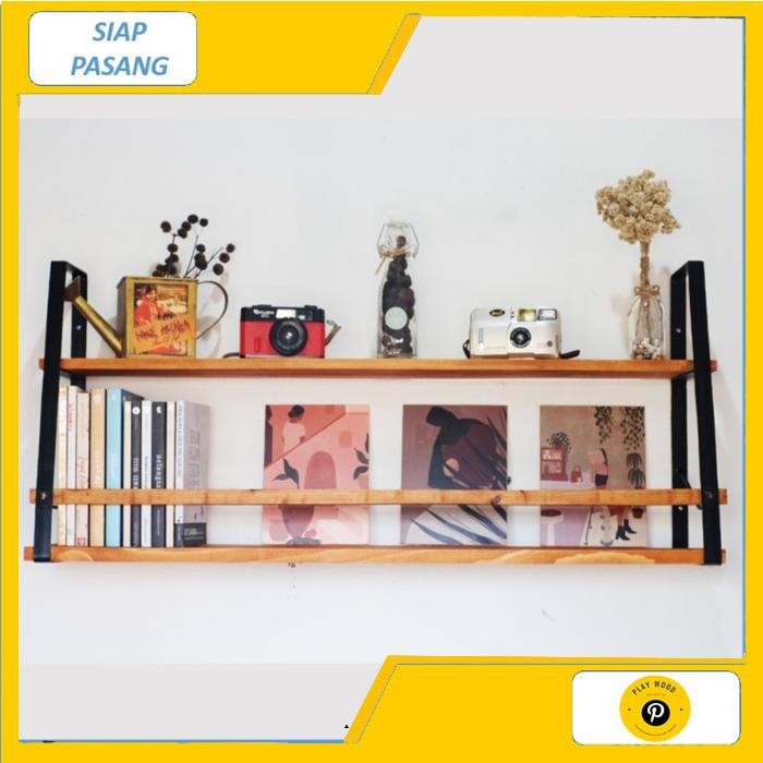 Jual rak dinding besi 2susun minimalis rak serbaguna rak dapur | Shopee ...