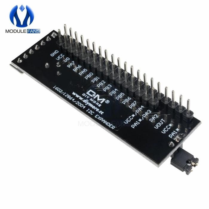 Jual I2C Module Graphics Lcd 12864 Adaptor To I2C Driver Mcp23017 5V ...