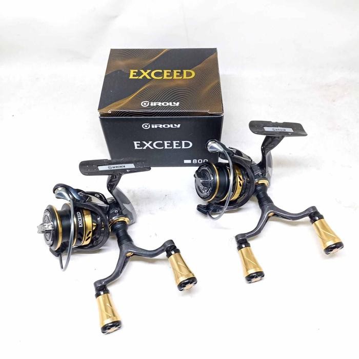 Jual Reel Spinning Iroly Exceed 500 s/d 1000 PH SW SEAL + FREE Twin ...