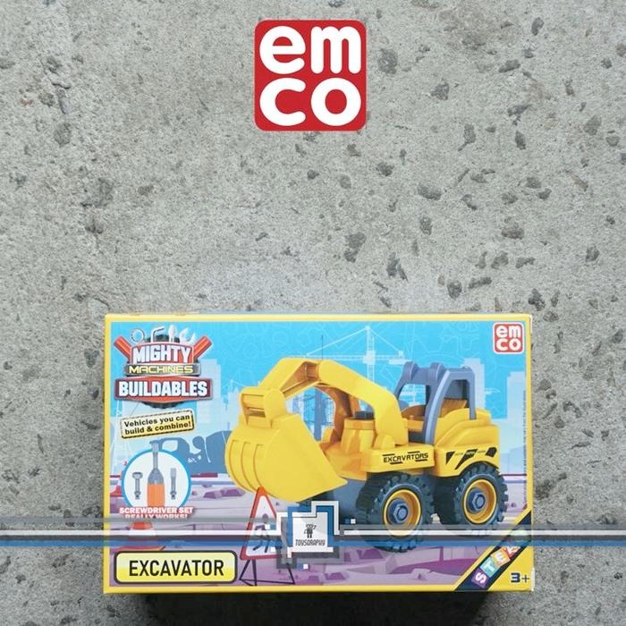 Jual MIGHTY MACHINES BUILDABLES EXCAVATOR BUILD COMBINE BRIX BRICKS ...