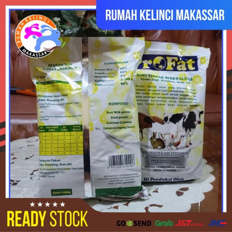 Jual Profat 1 kg susu ternak pengganti susu inuk susu cempe pedet ...