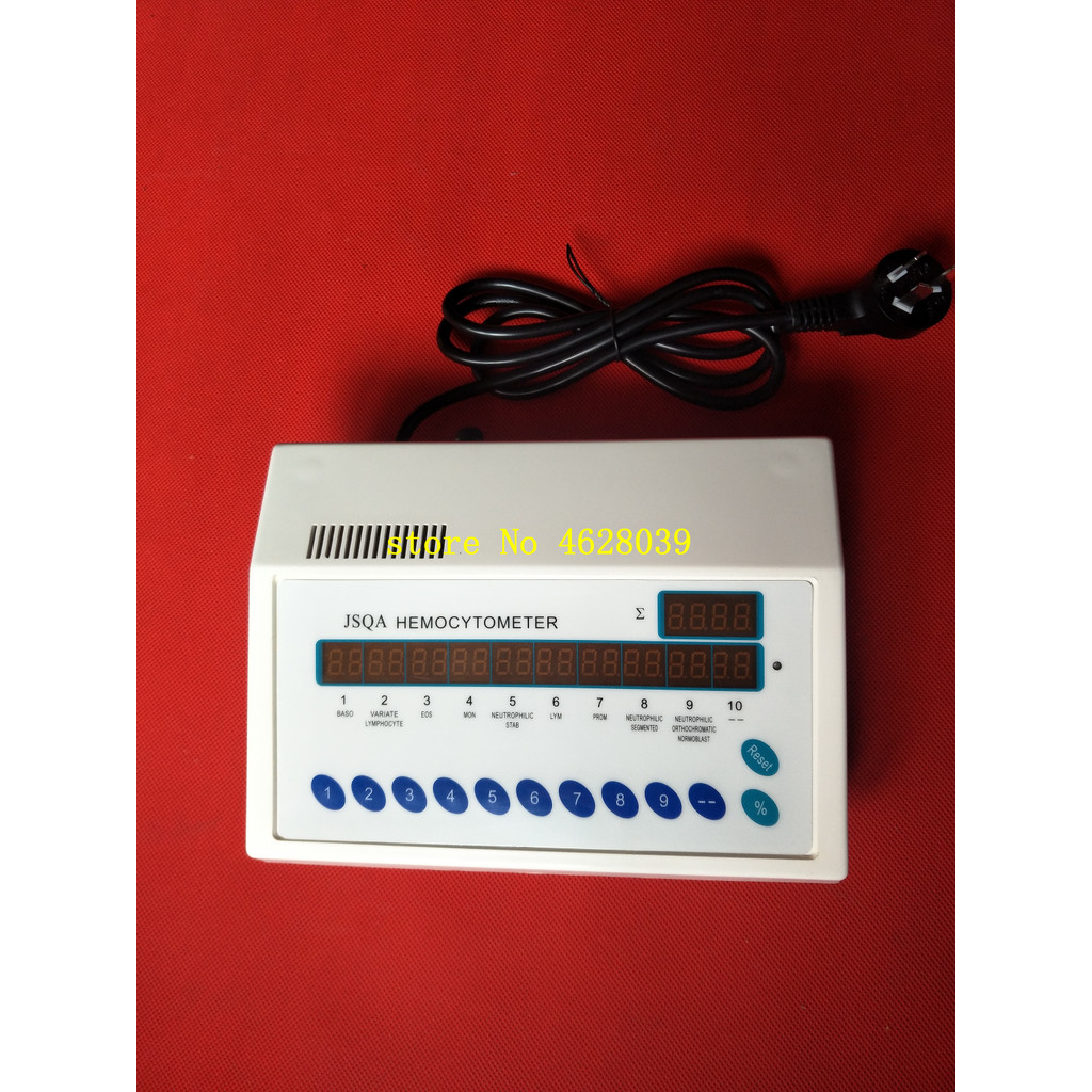 Jual Hemocytometer Blood Cell Classification Counter JSQA 220V | Shopee ...