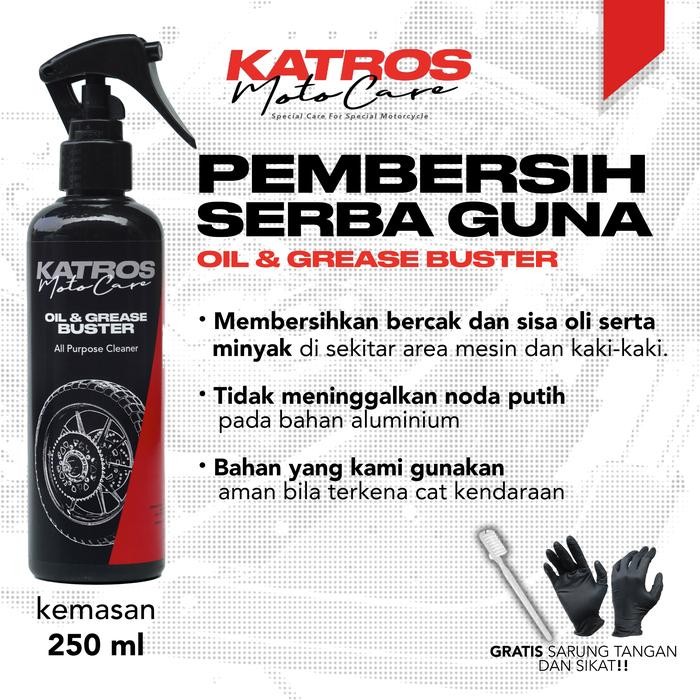 Jual Oil & Grease Buster by Katros Motocare Katros Garage | Shopee ...
