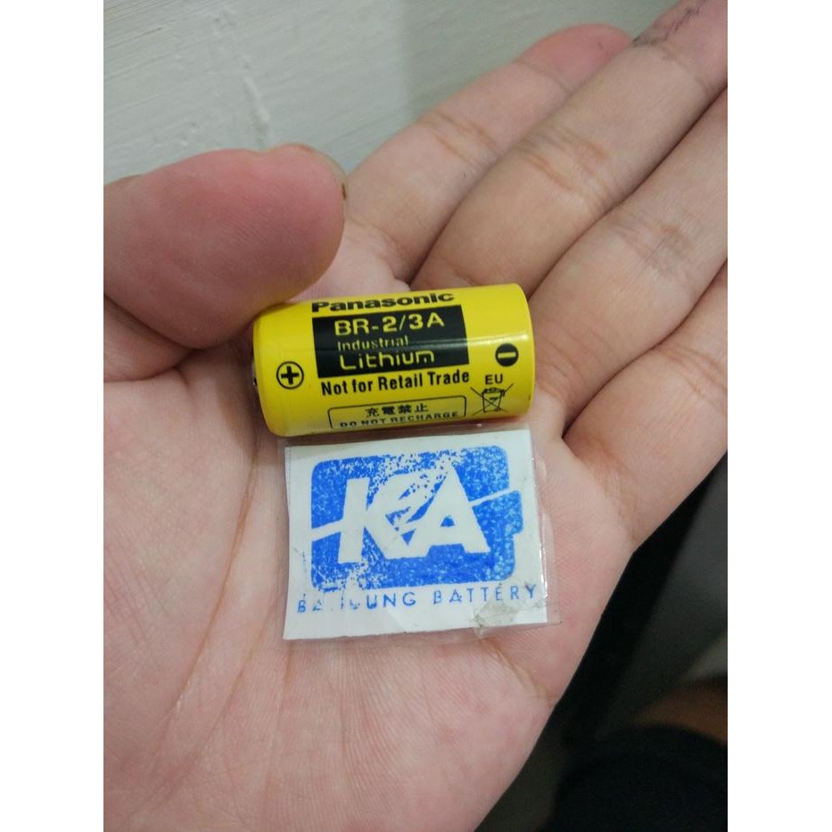 Jual Baterai Lithium Panasonic BR-2/3A 2-3A 3V New Version | Shopee ...