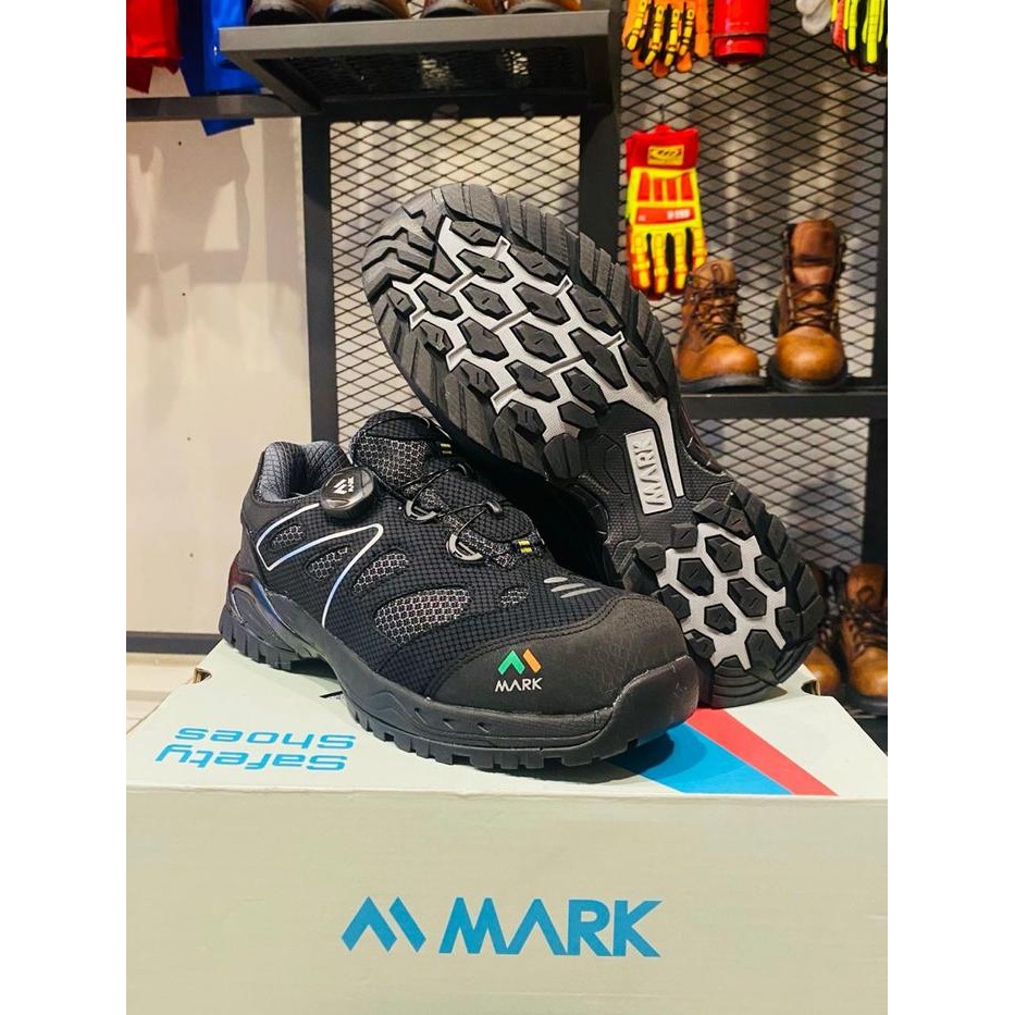 Jual Safety Shoes Mark Ms-4712F Original Safety Boa Sepatu Safety Sport ...