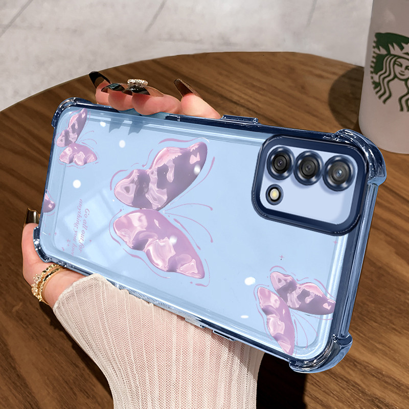 Jual Casing Hp untuk OPPO A74 A95 F19 F19s Case Casing Diamond Kupu ...