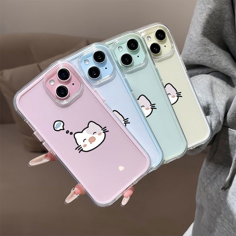 Jual Soft Lucu Kucing Ikan Casing Hp Samsung A07 A17 A36 A56 A24 A25 ...
