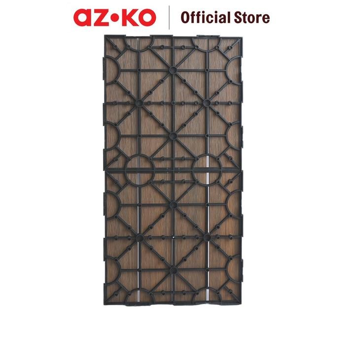 Jual AZKO Rainbodeck Quick Deck Motif Kayu Decking Tile Lantai Bongkar ...