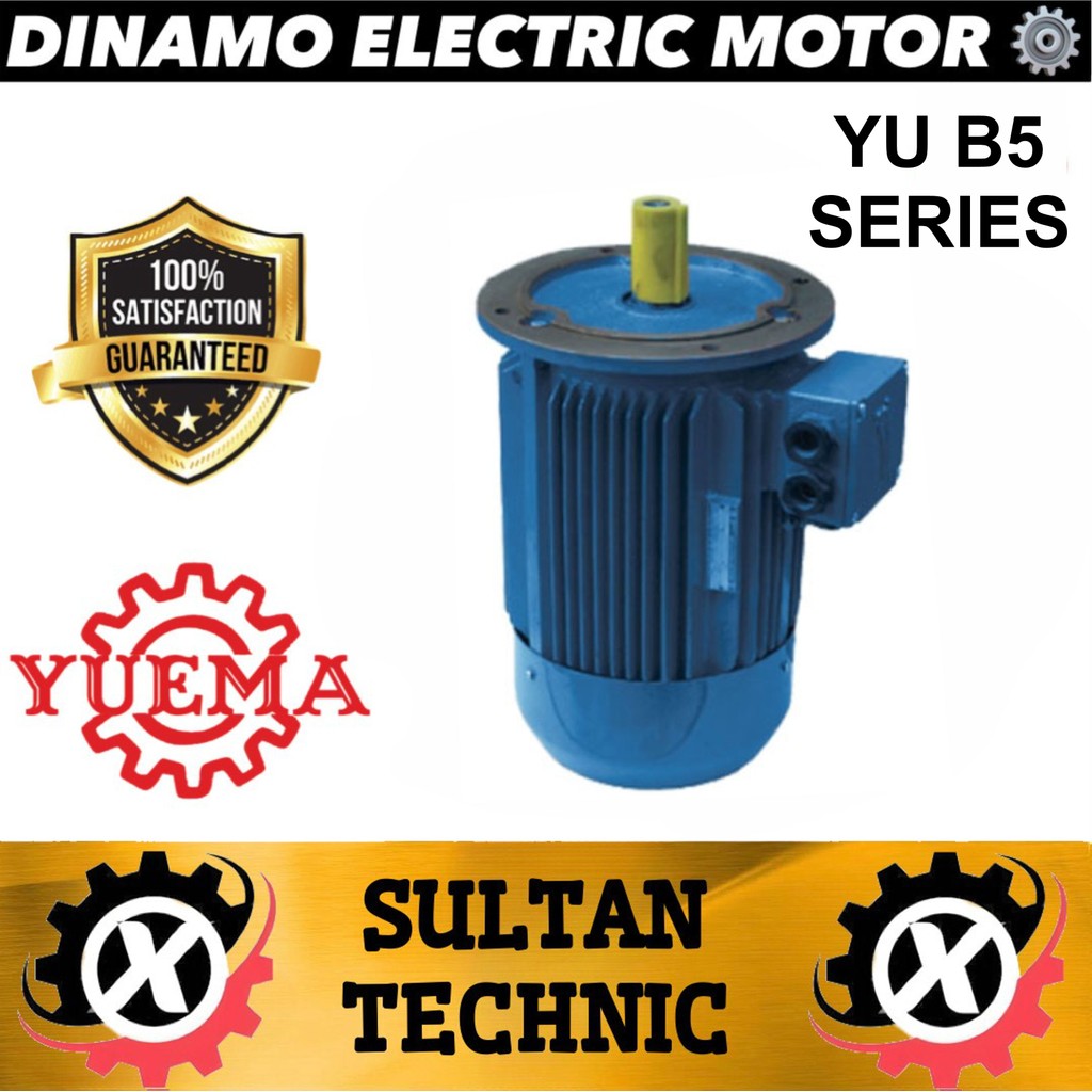 Jual DINAMO ELECTRIC MOTOR YUEMA YU 4P 250KW 340HP 3PHASE 380V B5 ...