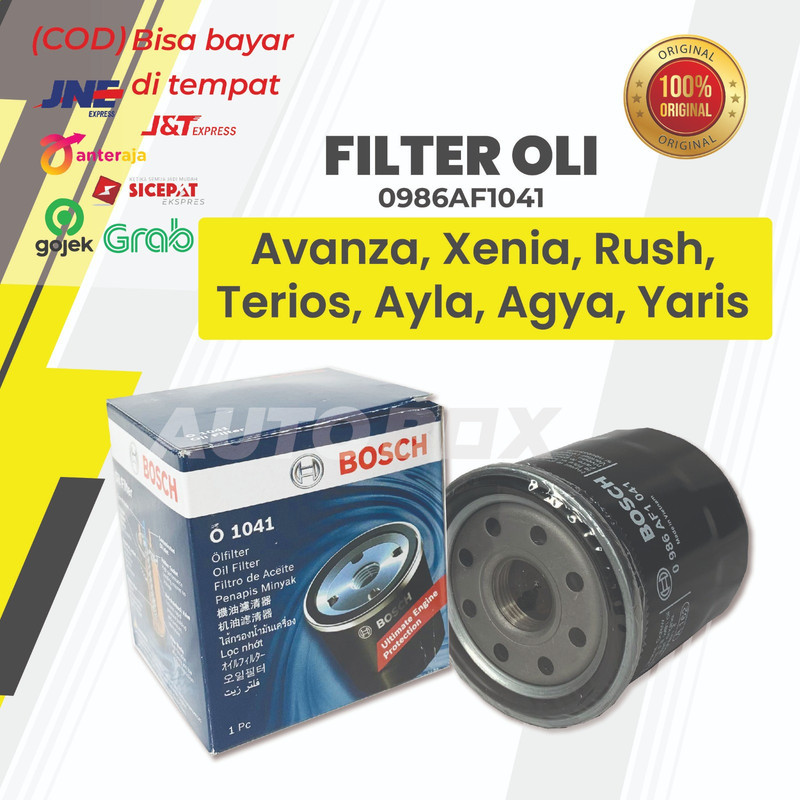 Jual Filter Oli / Oil Filter Mesin Mobil Bosch Toyota Raize | Shopee ...