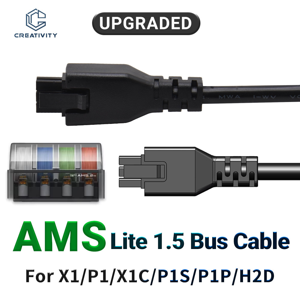 Jual For Bambu lab AMS/AMS 2 Pro/AMS HT 1.5M 6-pin Bus Cable with ...