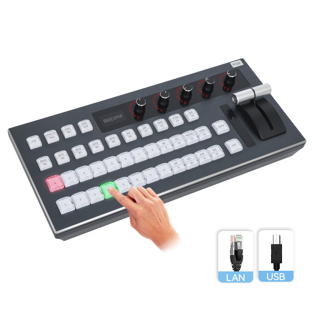 Jual Black Magic ATEM Controller Vmix Console IP USB Tbar Switchboard ...