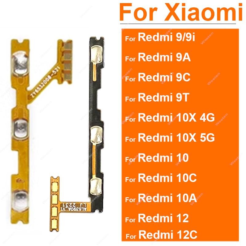 Jual Volume Power Side Button Flex Cable For Xiaomi Redmi 12 12C 9 9A ...