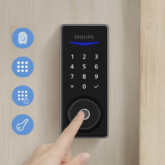 Jual PHILIPS EASYKEY DDL 210S-1H SMART DOOR LOCK DEADBOLT DIGITAL LOCK ...