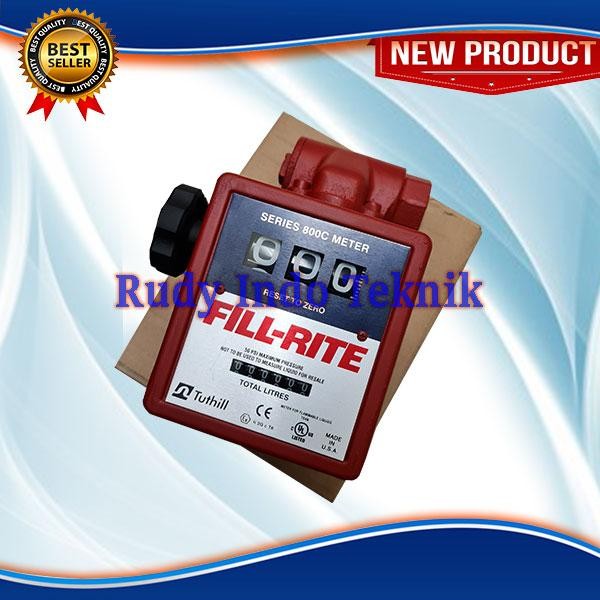 Jual Populer Flow Meter Fill-Rite Usa Series 800 C 1 Inch - Meteran ...