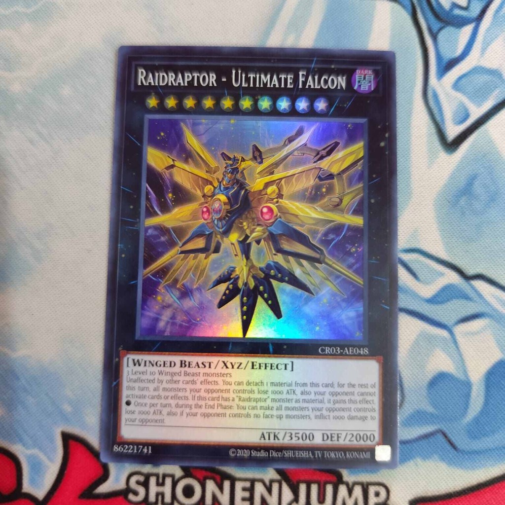 Jual yugioh AE raidraptor ultimate falcon CR03-AE048 SR original ...