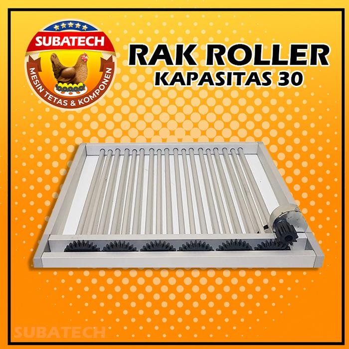 Jual PAKET PEMUTAR OTOMATIS RAK ROLLER KAP. 30 UNTUK MESIN TETAS TELUR ...