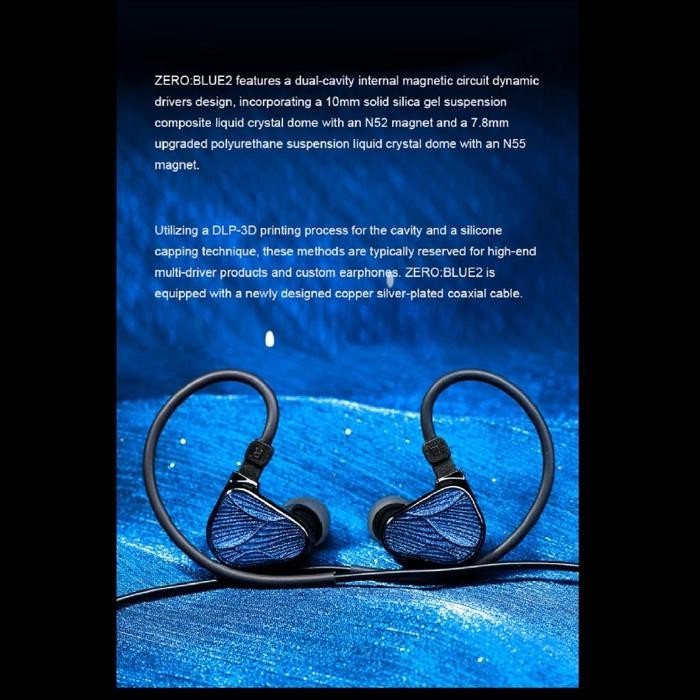 Jual Truthear x Crinacle Zero :Blue2 / Zero Blue 2 Dual Dynamic Drivers ...