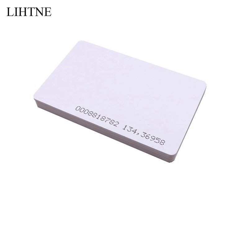 Jual 10PCS 125KHz EM4100 TK4100 RFID Proximity ID Cards for Access ...