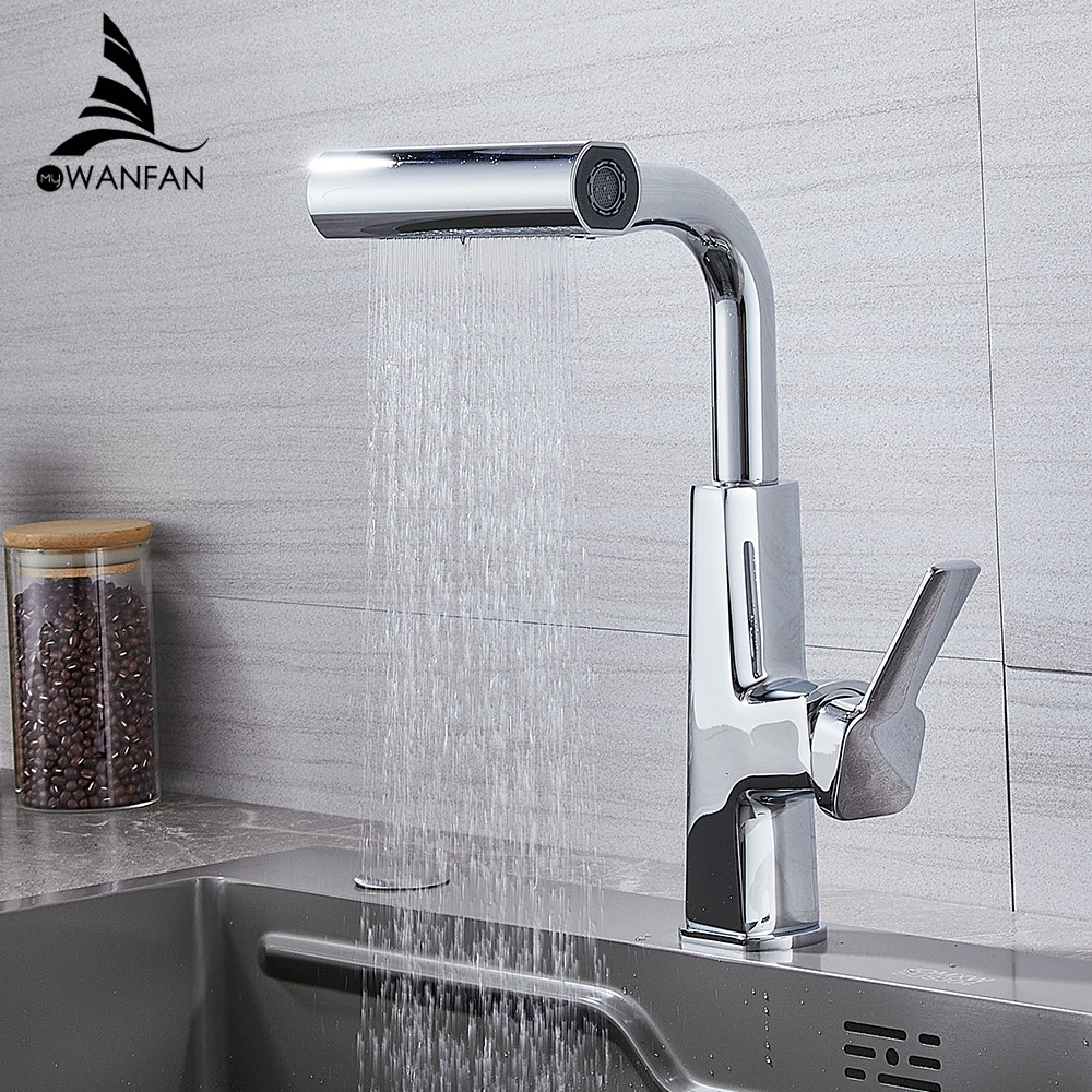 Jual Kitchen Faucets Shower Mode Spout Useful Brass Faucets for Sink ...