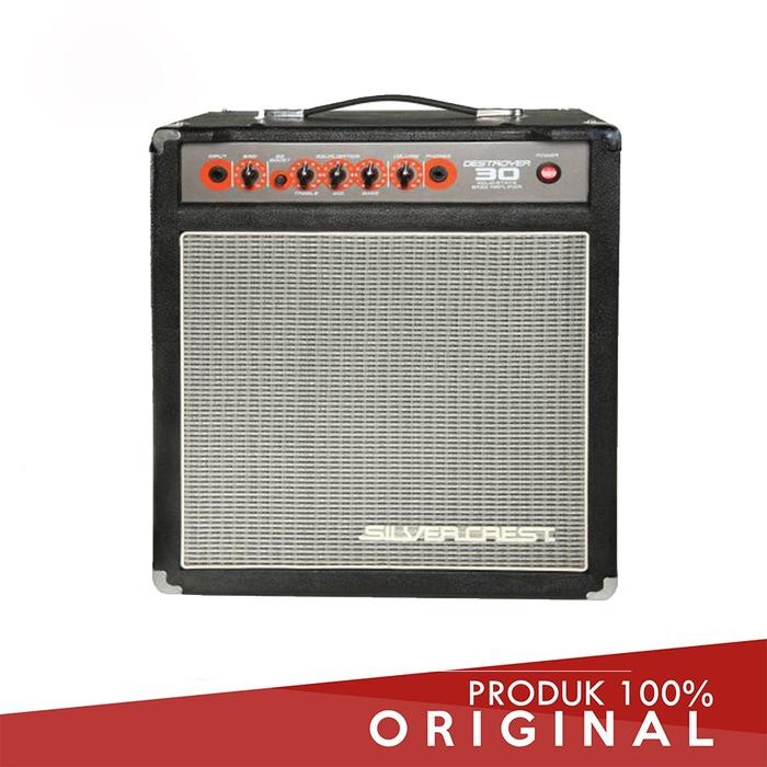 Jual SILVERCREST/SILVER CREST BASS AMPLI/AMPLIFIER DESTROYER 30 ...