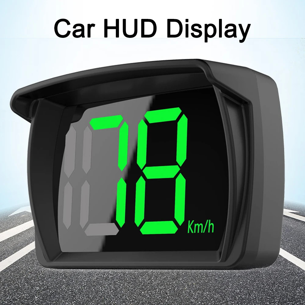 Jual Car Headup Display KM/H MPH GPS Digital Speedometer with LED Large ...